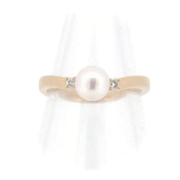 Tasaki | Jewelry | Authentic Tasaki 8k Pearl Diamond Ring | Poshmark